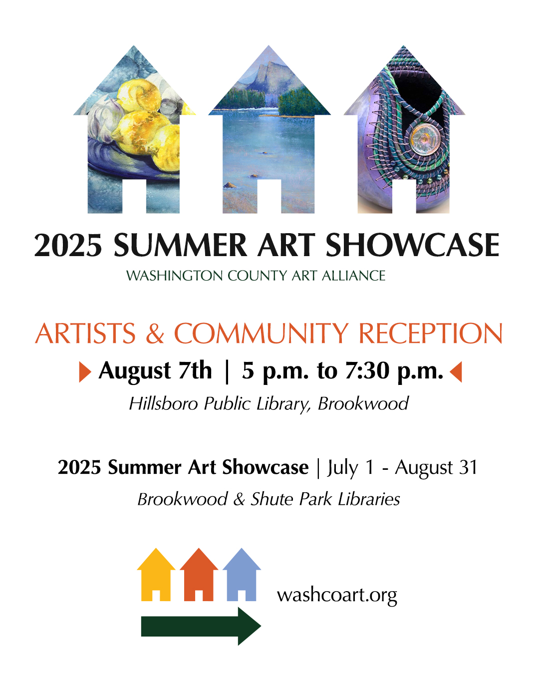 Summer Art Showcase is Open – Washington County Open Studios Tour